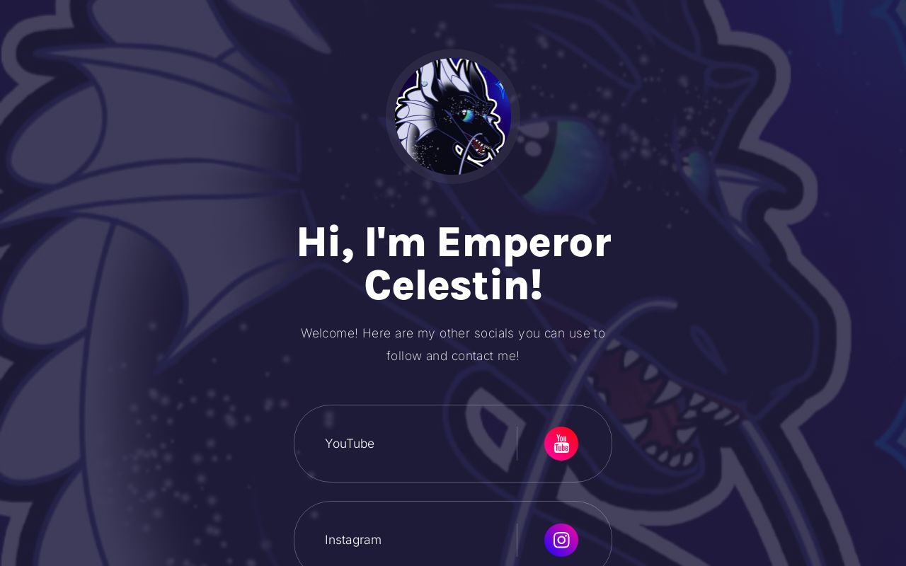 Emperor Celestin's Socials